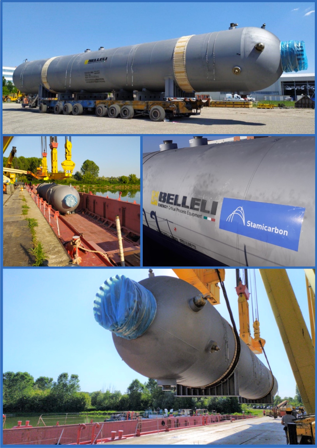 First Ultra-Low Energy Reactor ready for transport | Stamicarbon